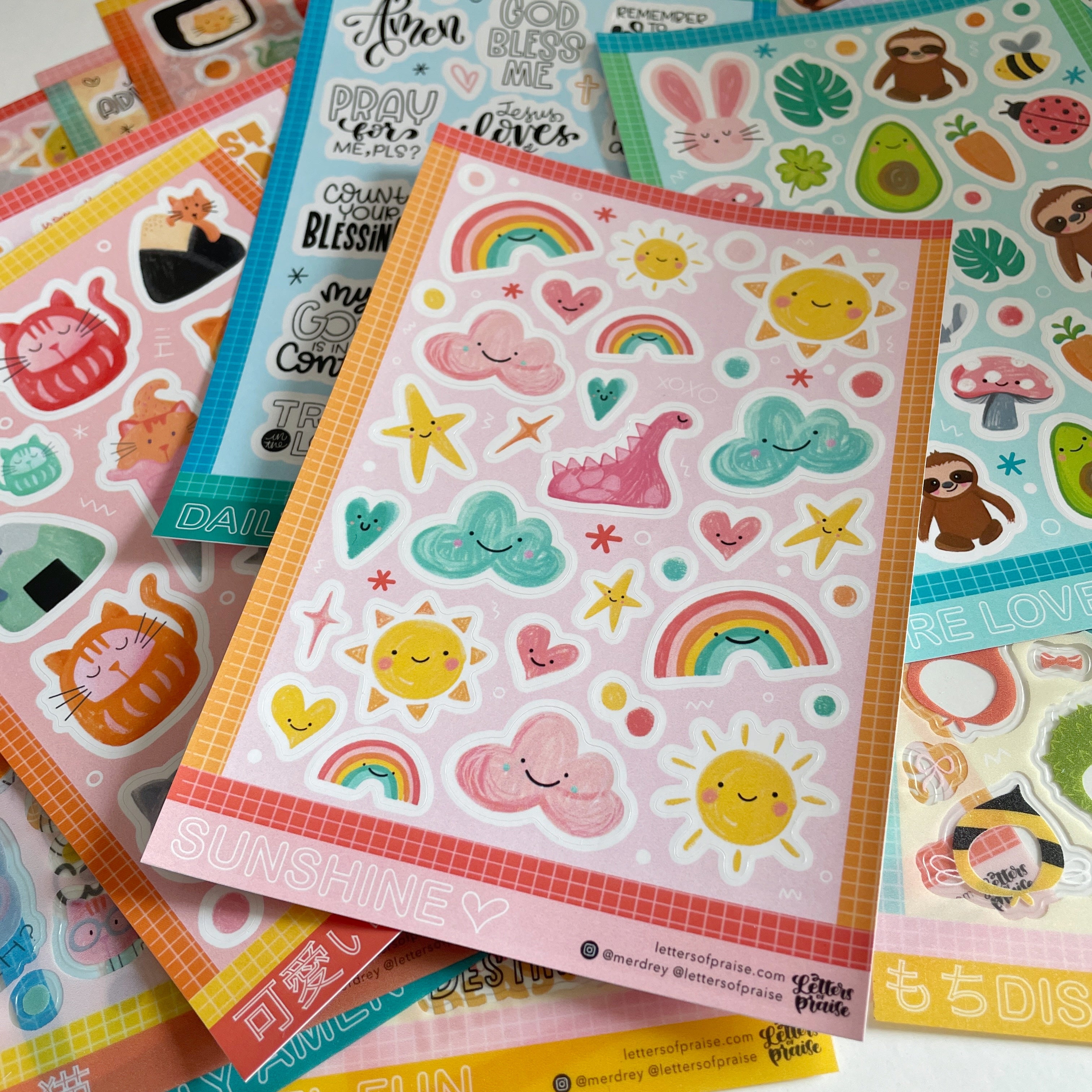 All Stickers – Letters Of Praise